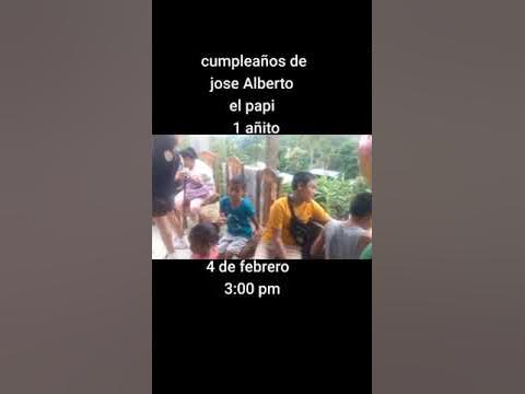 cumpleaños de Papi J.Alberto - YouTube