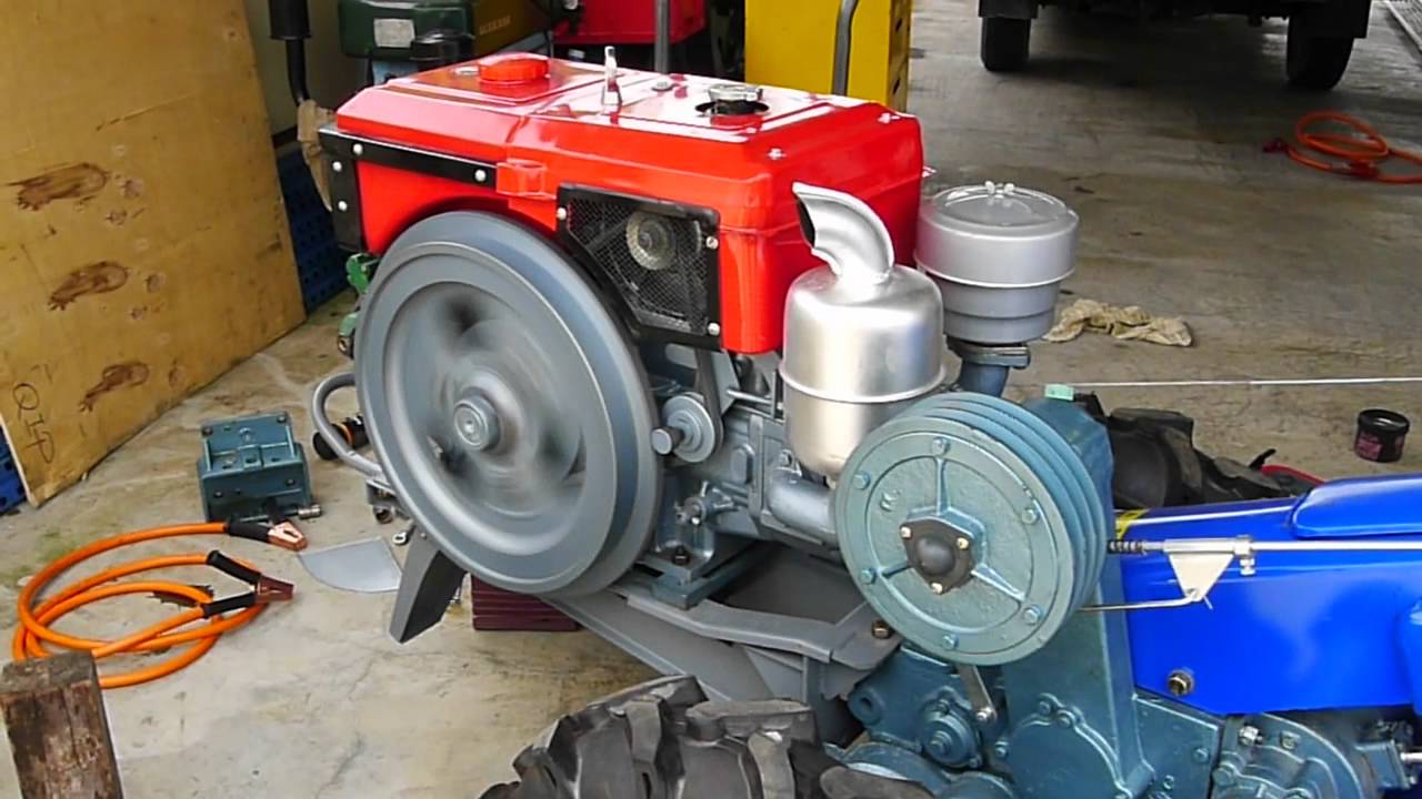 JiangDong 1100 Diesel - YouTube