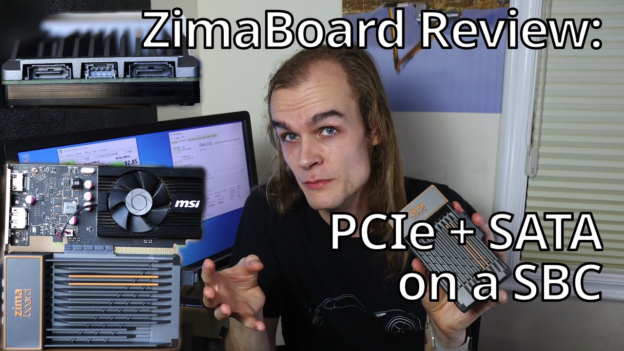 ZimaBoard Review. A Flexible Mini server with PCIe and SATA - YouTube