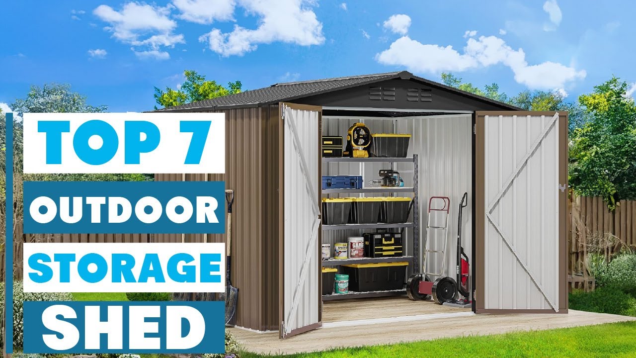 7 Best Outdoor Storage Shed Reviews | Find Your Perfect Fit Today ...