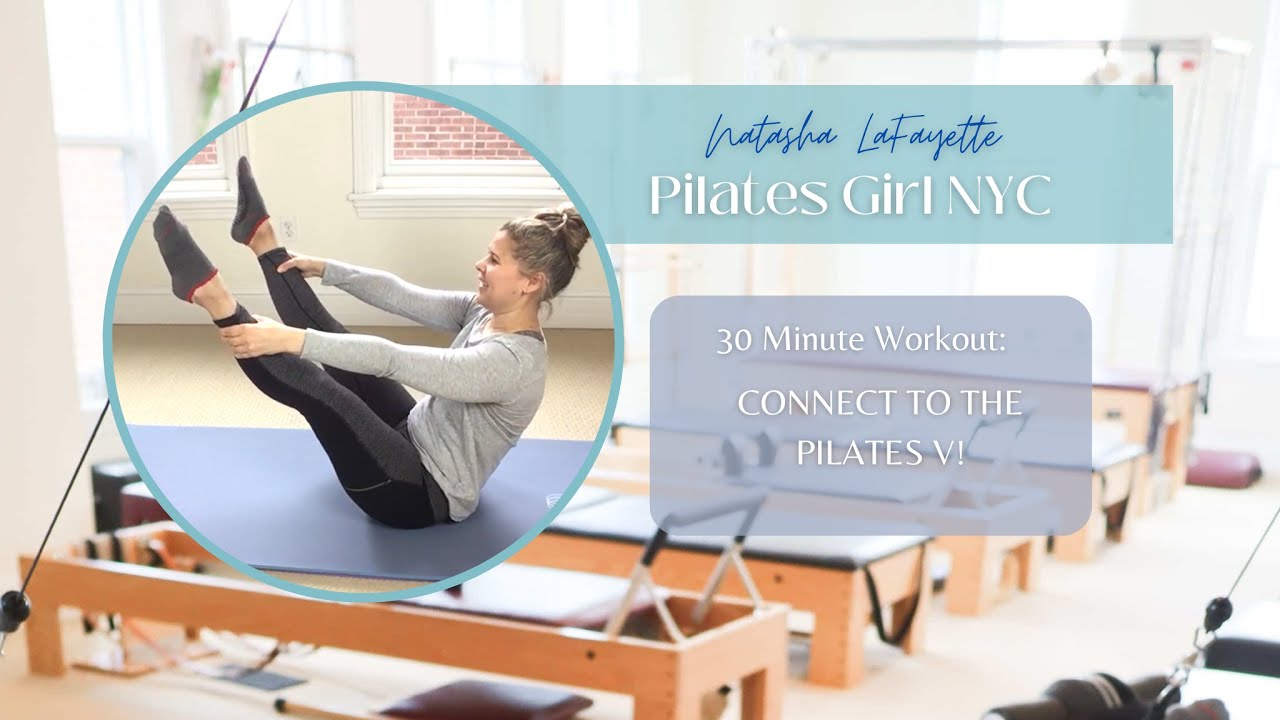 Pilates: Connect to the Pilates V Shape! (No Prop Workout!) - YouTube