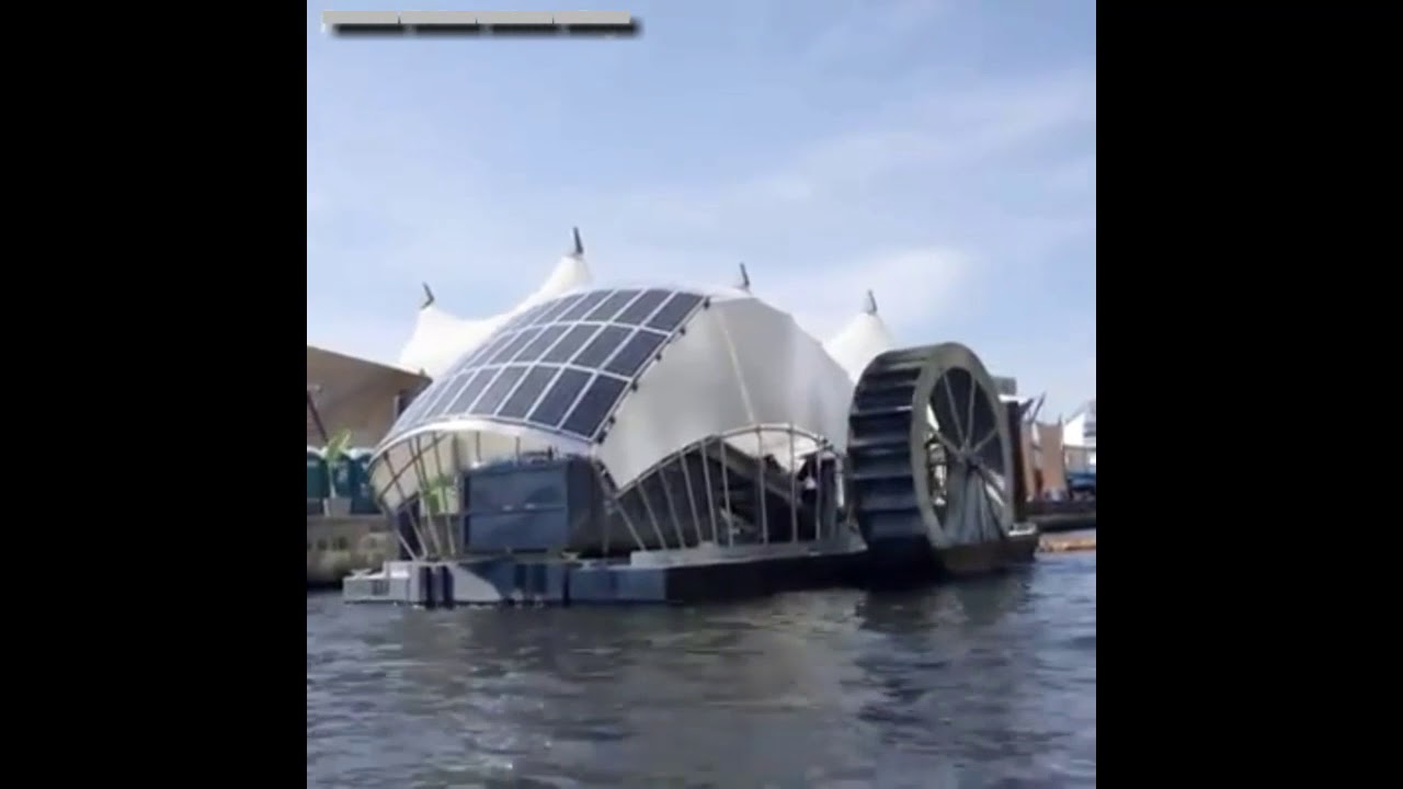 Amazing Machine | These machines are designed to clean the ocean from ...