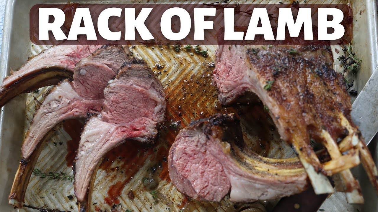 Try this simple and elegant Rack of Lamb Recipe with Thyme and Garlic ...