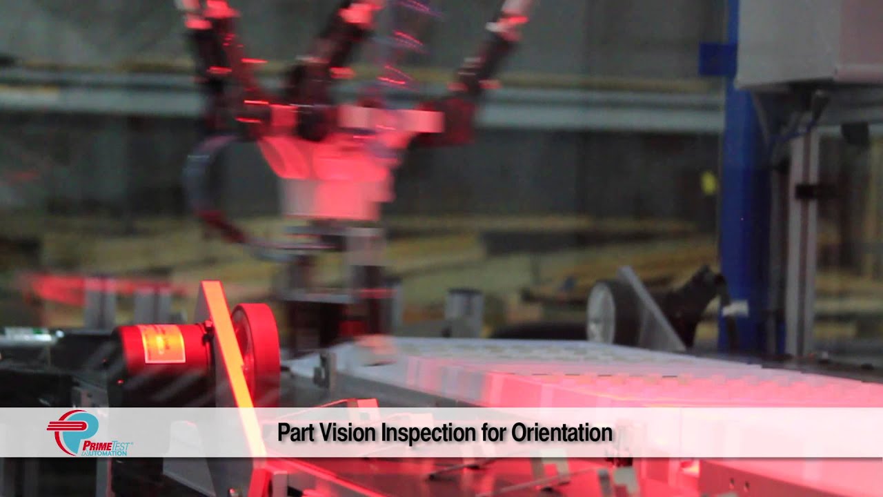 High Speed Robotic Part Traying Of Automotive Assembly Component for ...