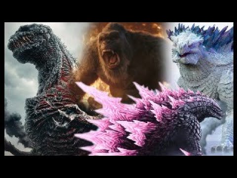 GODZILLA & KONG Team vs BIOLANTE & GAMORA Team Battle!!! Monster Figth ...