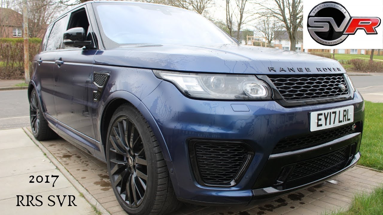 2017 Range Rover Sport SVR 5L V8 in-depth tour, it's LOUD! - YouTube