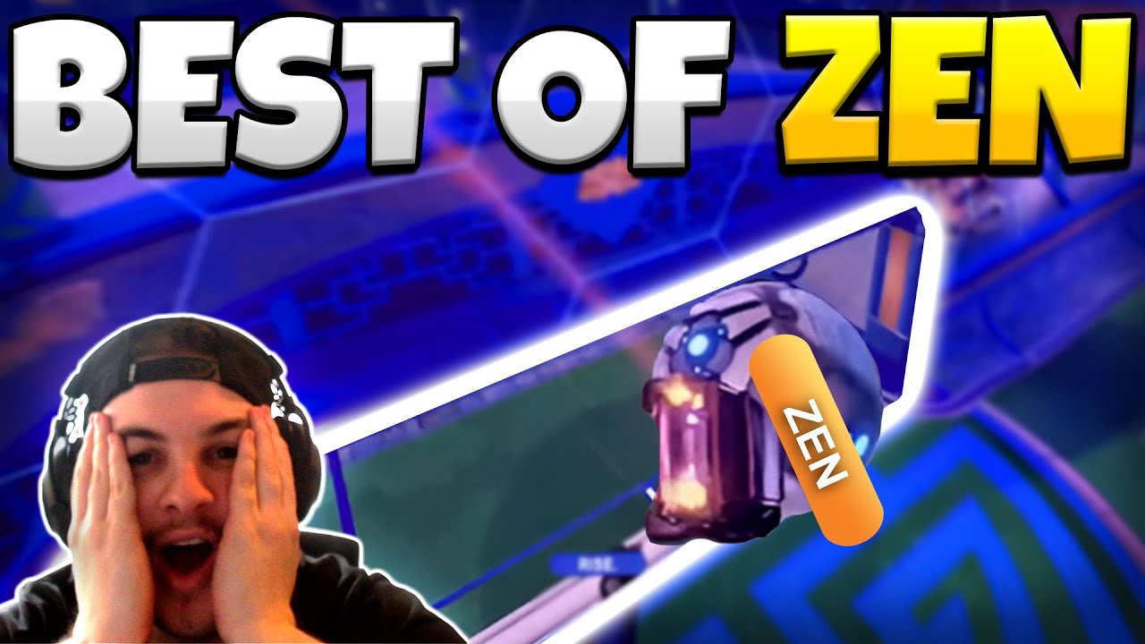 Rocket League Player Reacts To Zen's INSANE MONTAGE! | Best Player In ...