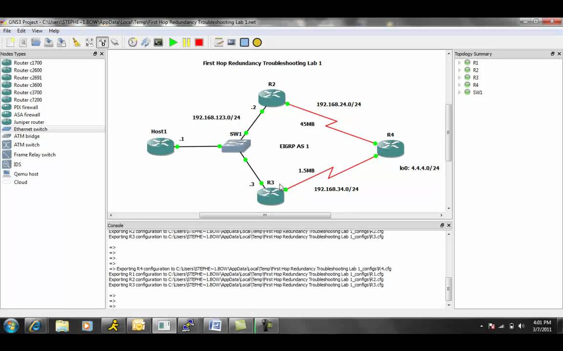 First Hop Redundancy Protocol FHRP Troubleshooting Lab 1 - YouTube