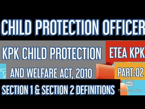 CHILD PROTECTION OFFICER(BPS-17)/KPK CHILD PROTECTION AND WELFARE ACT ...