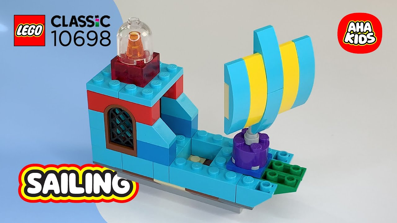 LEGO Classic 10698 Sailing Building Instructions - YouTube