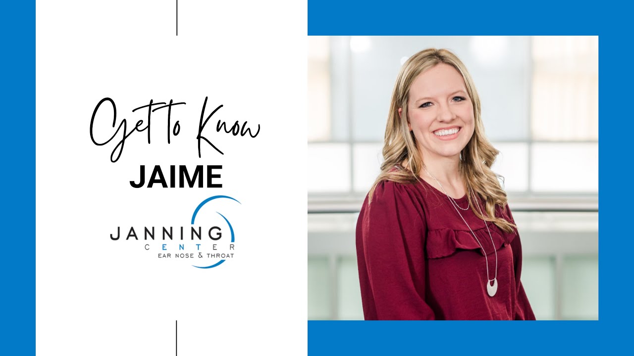 Meet our Surgery Coordinator, Jaime | Janning ENT Center - YouTube
