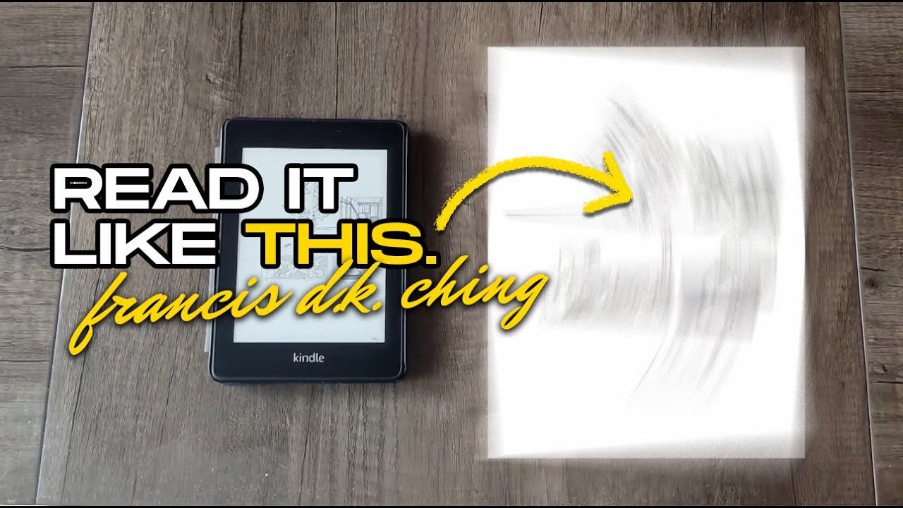 The BEST way to read all 7 Francis D.K. Ching Books - YouTube