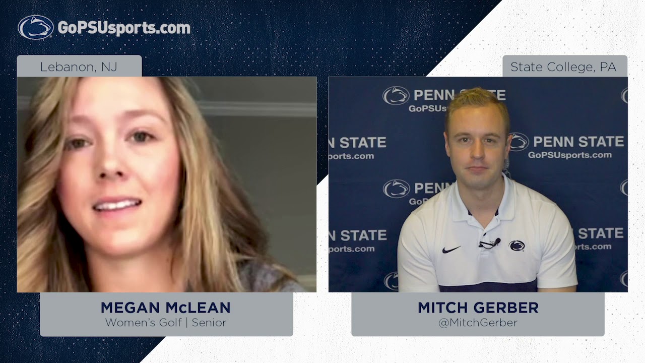 Megan McLean | Penn State Women's Golf Interview - YouTube