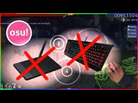 Mouse osu player A's a 180 BPM map - YouTube