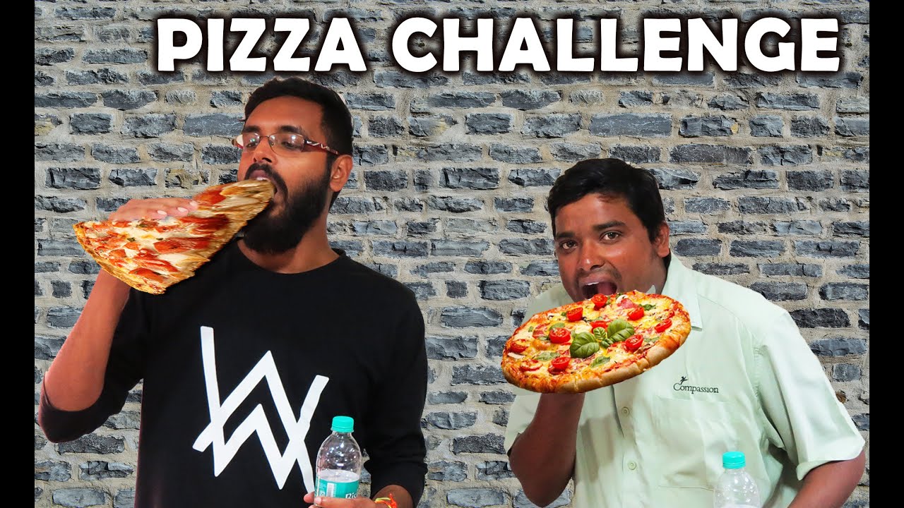 6 PIZZA EATING CHALLENGE | PIZZA EATING COMPETITION | FOOD CHALLENGE ...