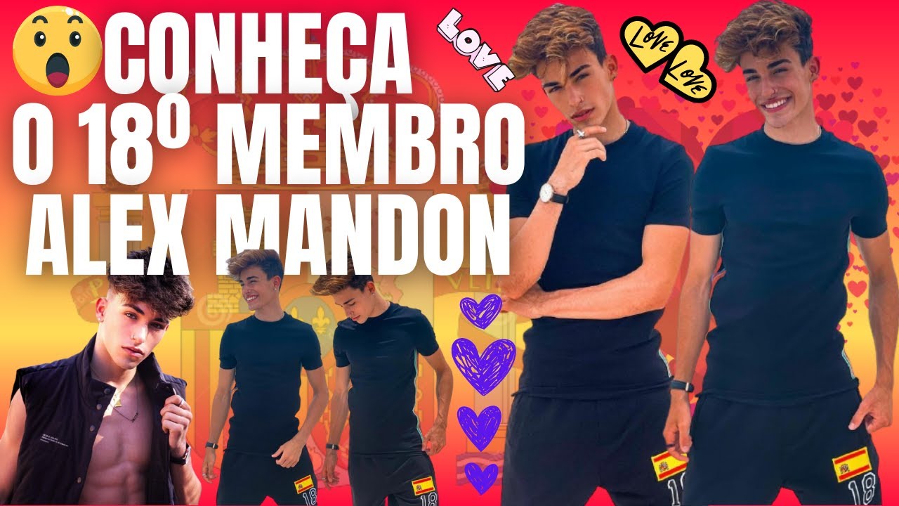 NOW UNITED: CURIOSIDADES SOBRE ALEX MANDON!! - YouTube