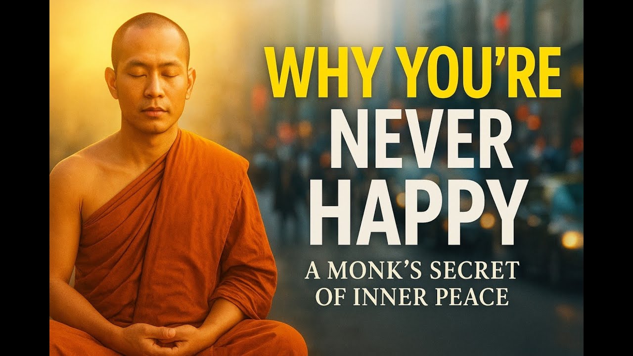 Why You’re Never Truly Happy The Monk’s Secret of Inner Peace - YouTube