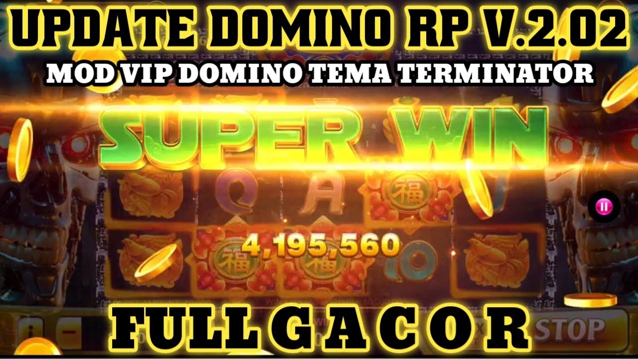 UPDATE DOMINO RP V2.02 TEMA TERMINATOR FULL GACOR - YouTube