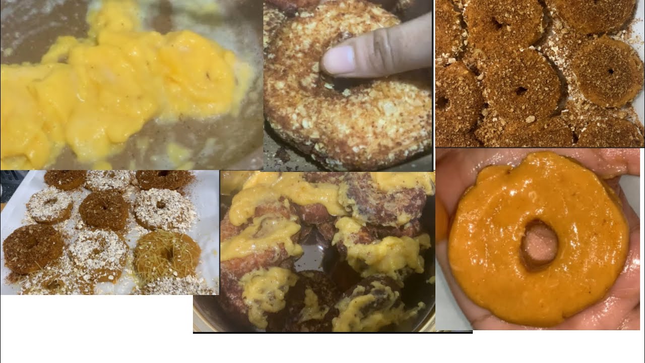 #chicken DONUGS ( Donut + Nuggets ) with easy cheesy sauce 🤩😋😋 - YouTube