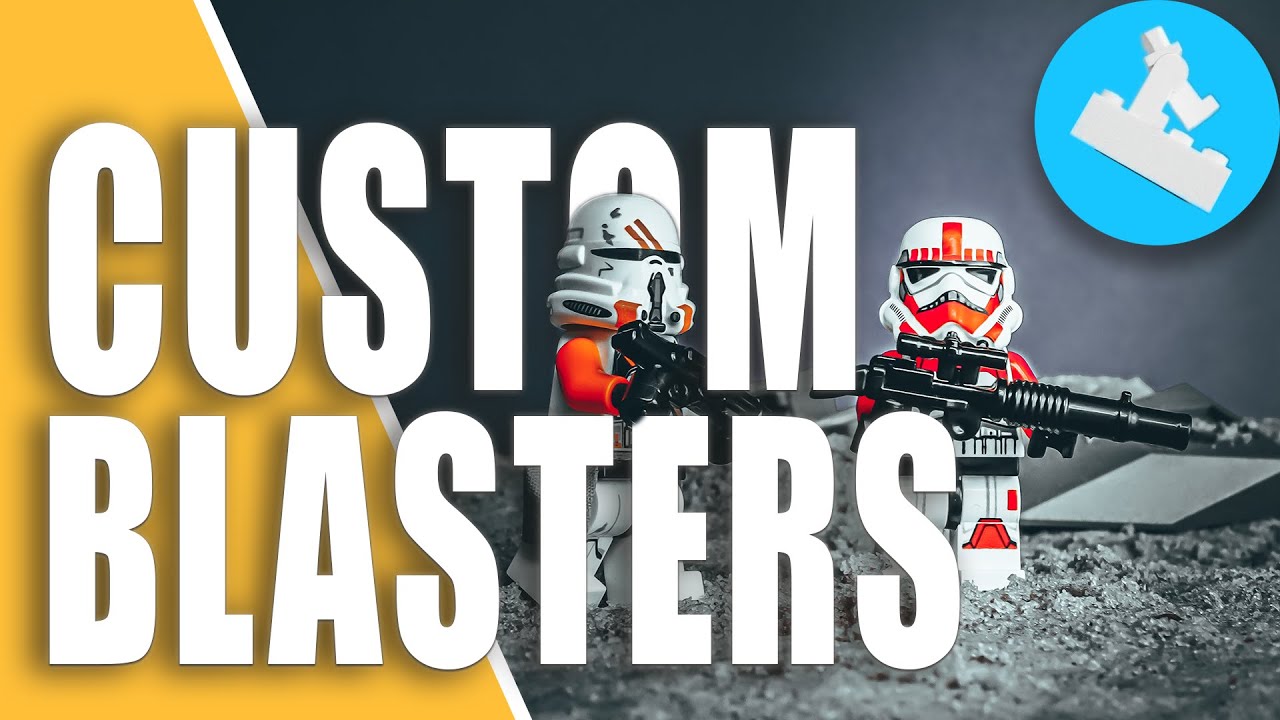 LEGO CUSTOM Star Wars BLASTER by Brickarms // Unboxing - YouTube
