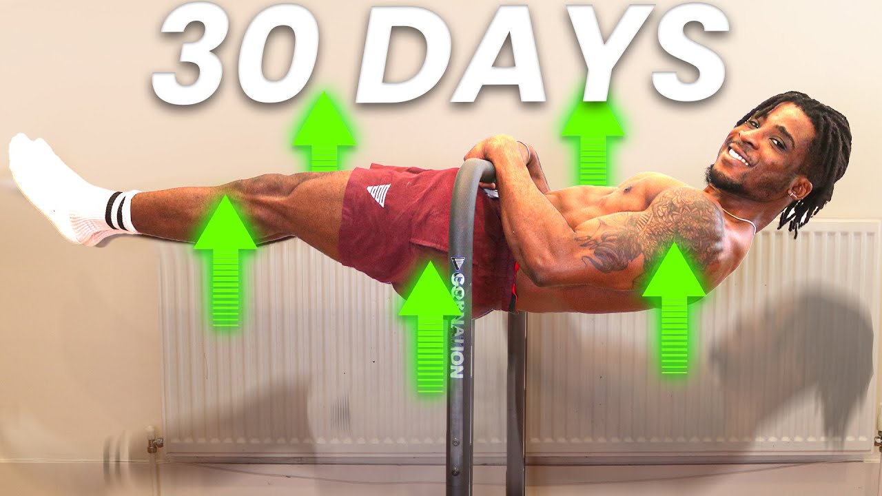 How I Learnt The Pull to Touch Front Lever in 30 Days - YouTube