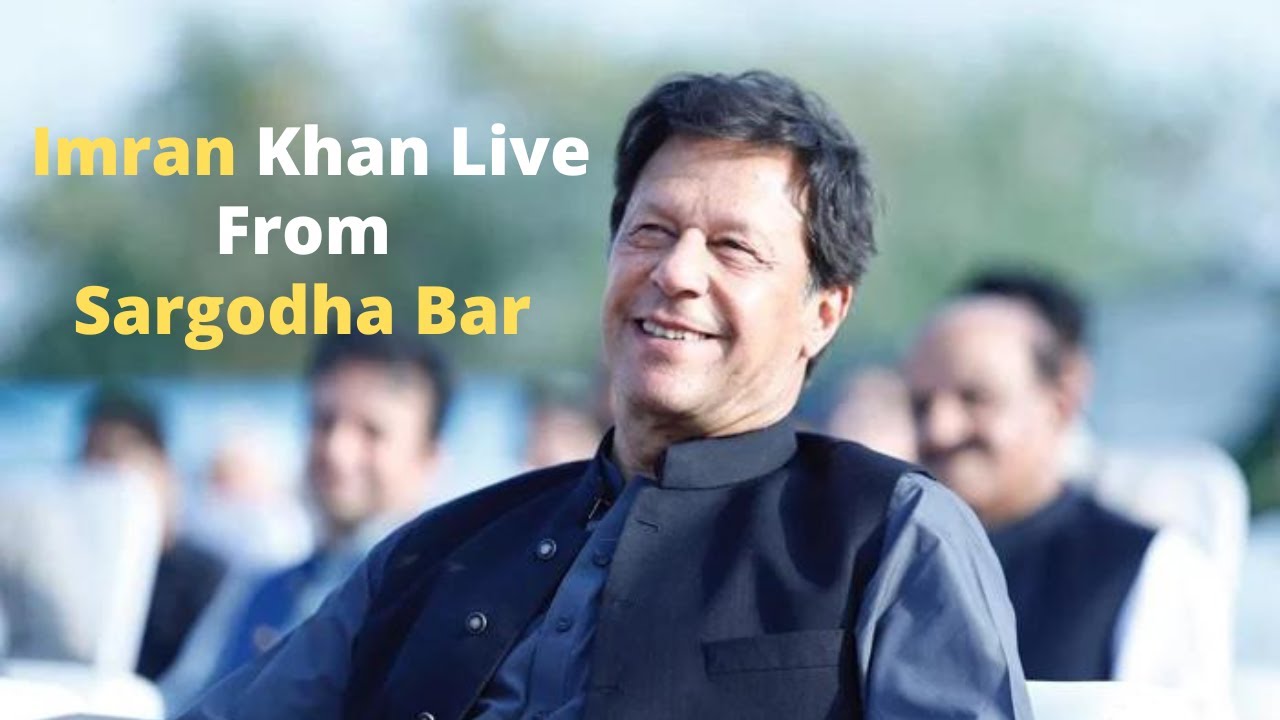 Imran Khan Live from Sargodha Bar - YouTube