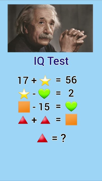 IQ test | Fun game #shorts #ytshorts #simpleiq - YouTube
