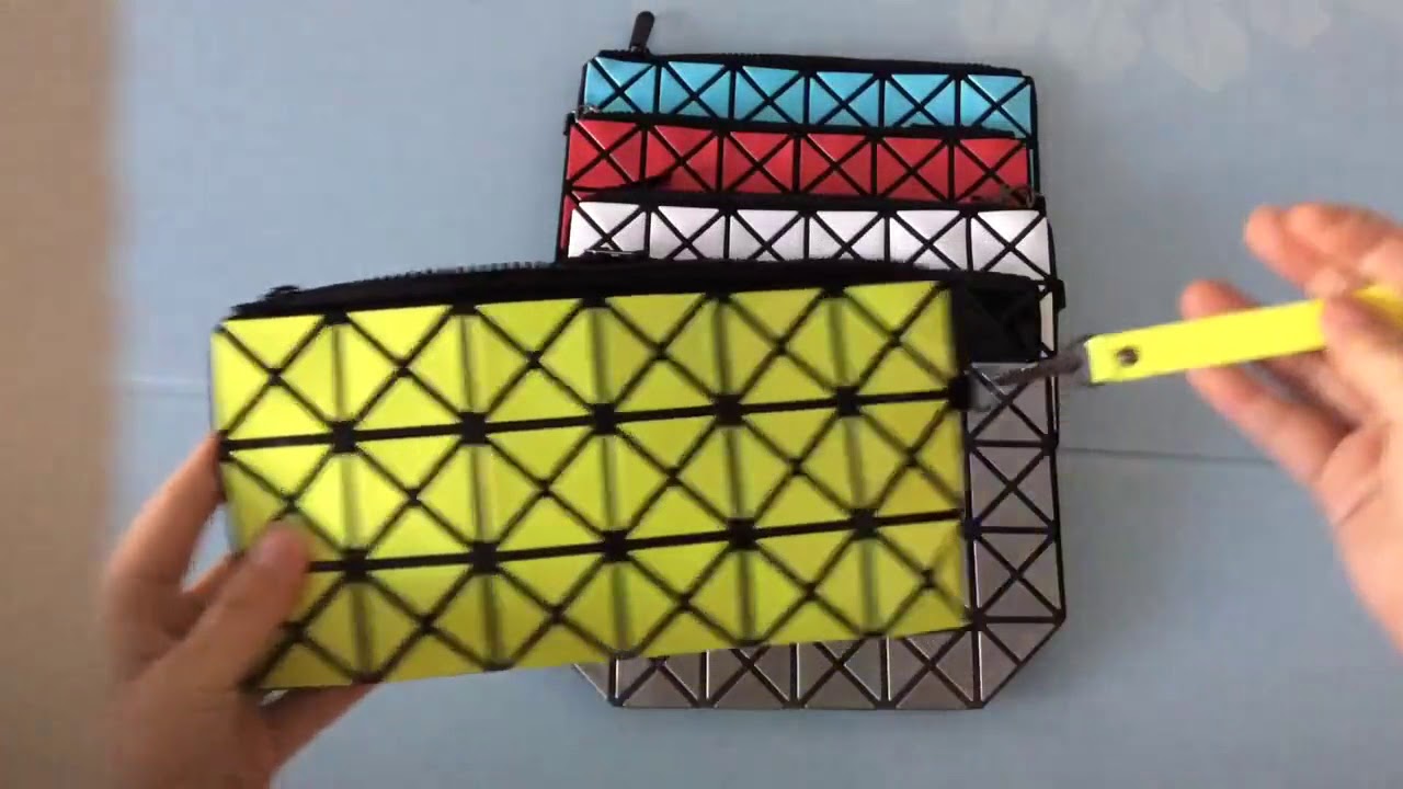 Geometric Solid Color Lady's Transformable Bags - YouTube
