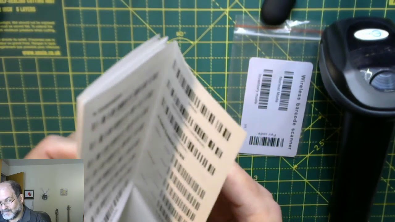 Gary's Gadgets Esky Wireless Barcode Scanner Model ES014 - YouTube