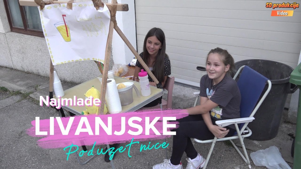 Osvježenje limunadom sa Arminom i Aidom Mumić - Livanjske poduzetnice # ...