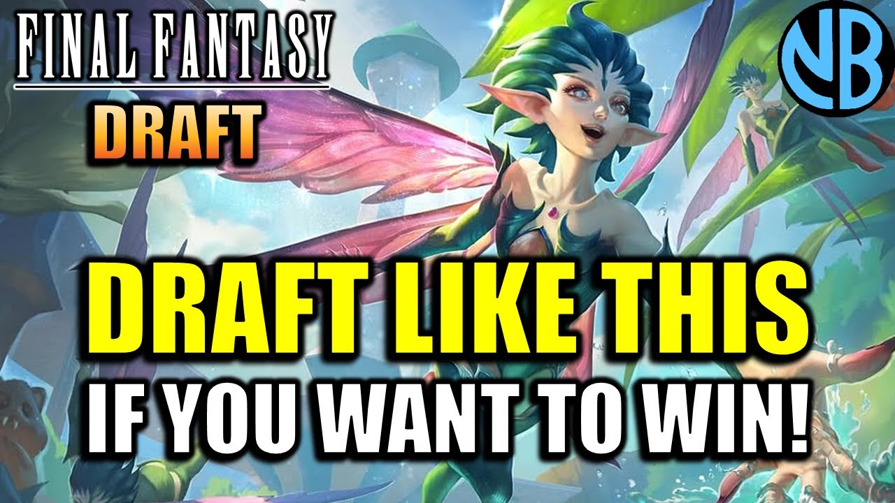 Drafting Like a Pro in Final Fantasy Draft!!! - YouTube