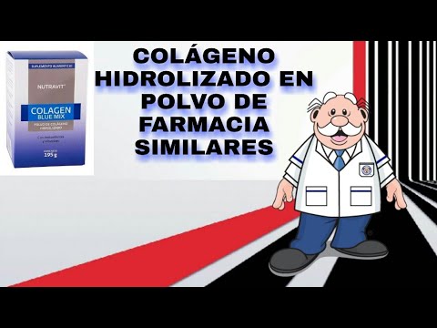 COLÁGENO HIDROLIZADO EN POLVO DE FARMACIA SIMILARES - YouTube
