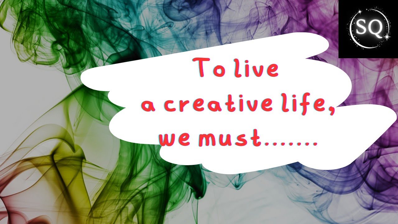 How to write quotes in a creative way| Be Creative motivational video ️ ...