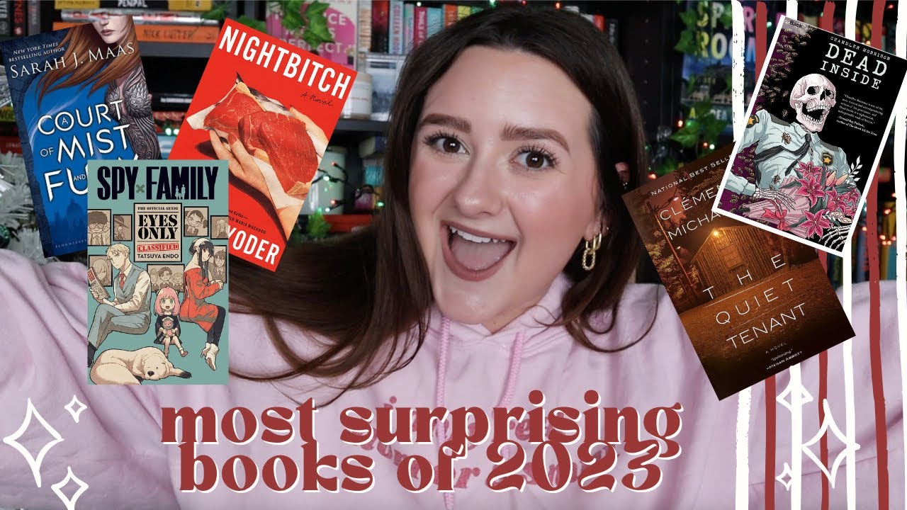 My Most Surprising Books Of 2023 Youtube
