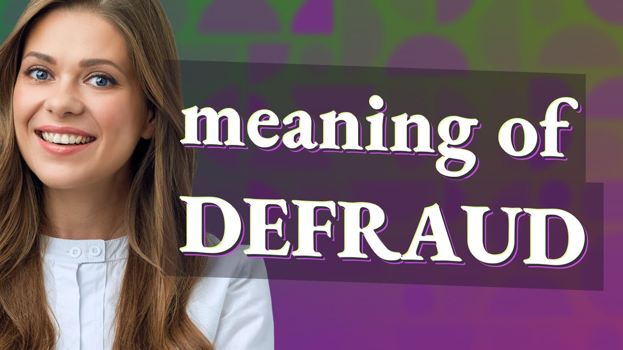 Defraud | meaning of Defraud - YouTube