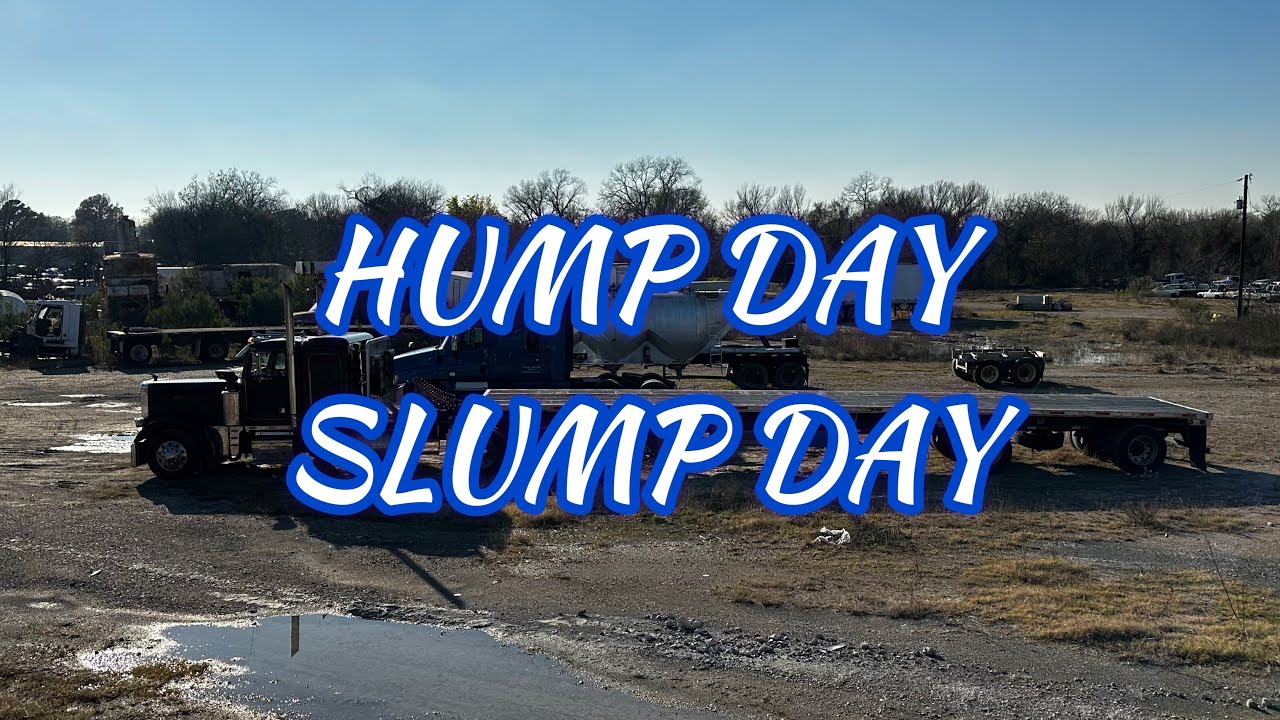 Hump day was a slump day | struggling owner operator | 94 Peterbilt 379 ...