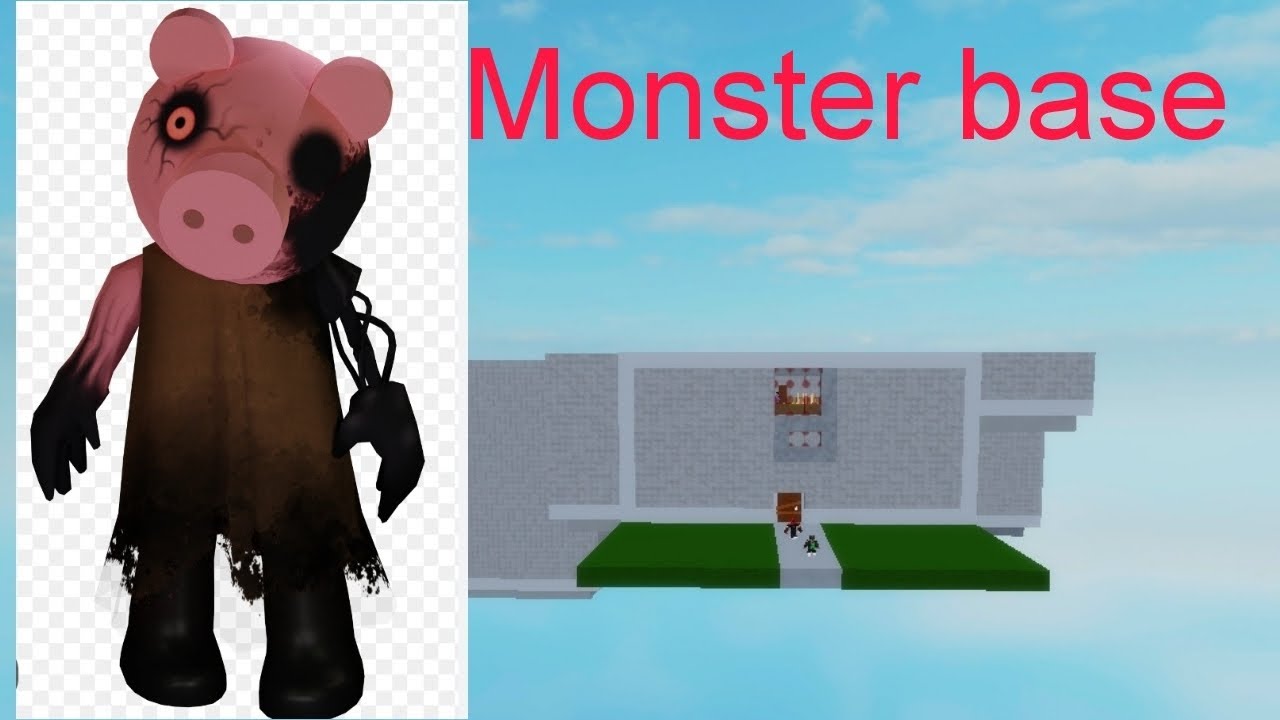 Distorted piggy Monster Base (Piggy build mode) - YouTube