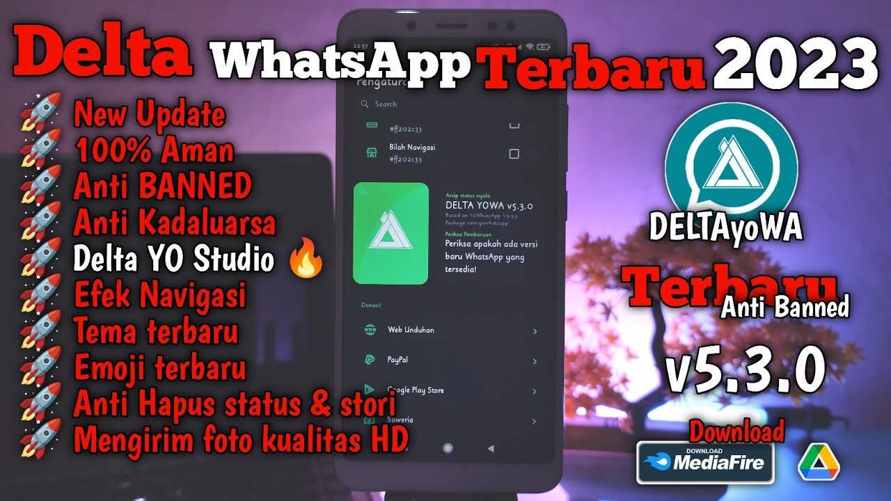 WhatsApp Delta YoWa - Delta Yowhatsapp v5.3.0 New version 🔥 - YouTube