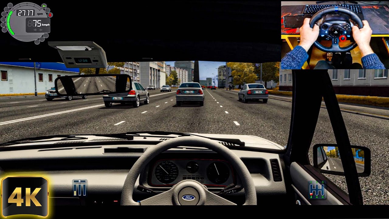 City Car Driving - 1981 Ford Fiesta XR2 MK1 | Test Drive with Logitech ...