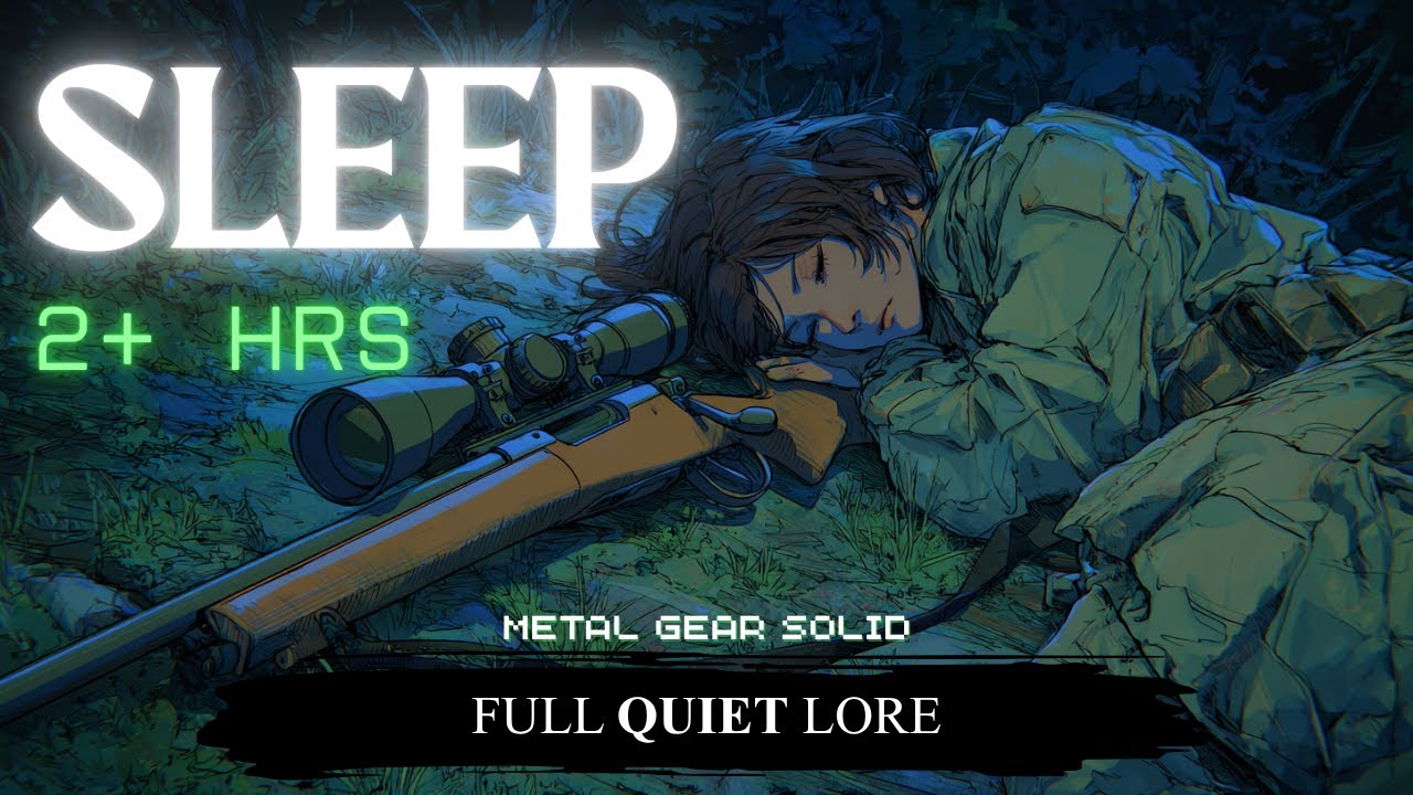 😴 Metal Gear Solid Lore To Sleep To | Quiet Full Story and Character ...