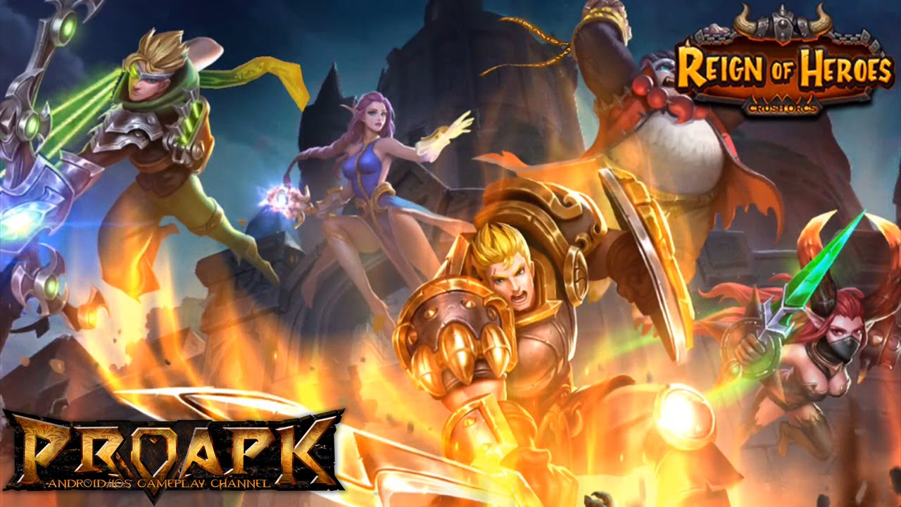 Reign of Heroes Gameplay iOS / Android - YouTube