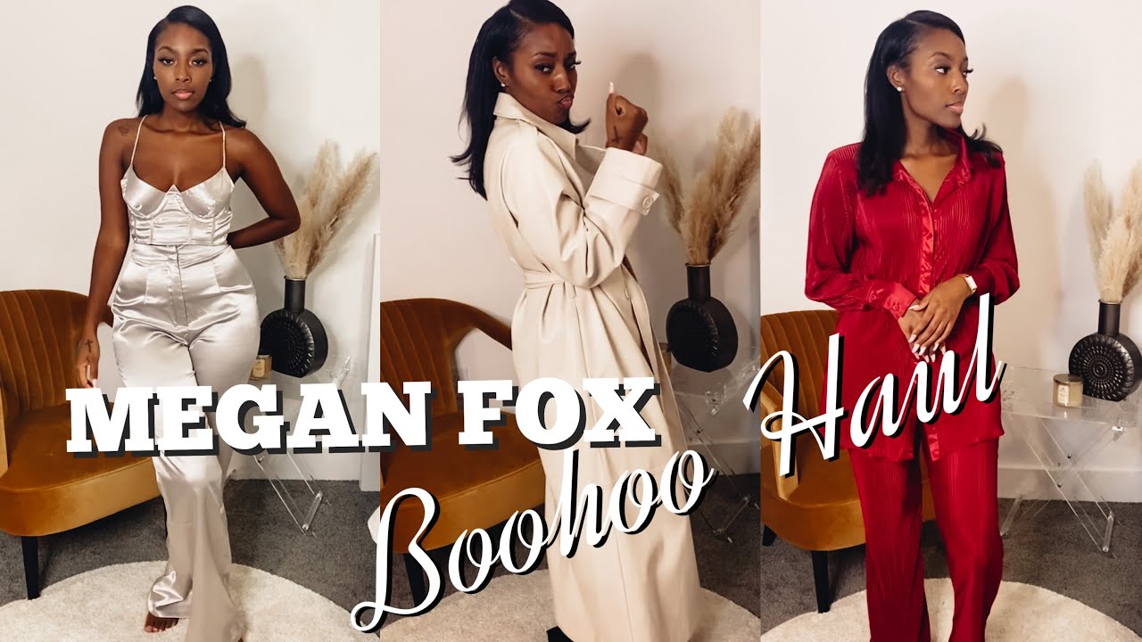 MEGAN FOX BOOHOO COLLECTION - YouTube