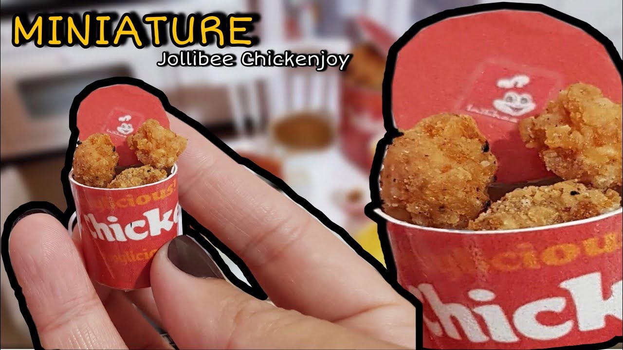 HOW TO MAKE EASY JOLLIBEE CHICKEN JOY : MINIENARTS - YouTube