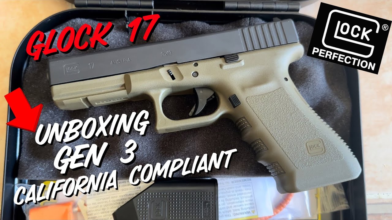 Unboxing a Gen 3 Glock 17(OD)California Compliant - YouTube