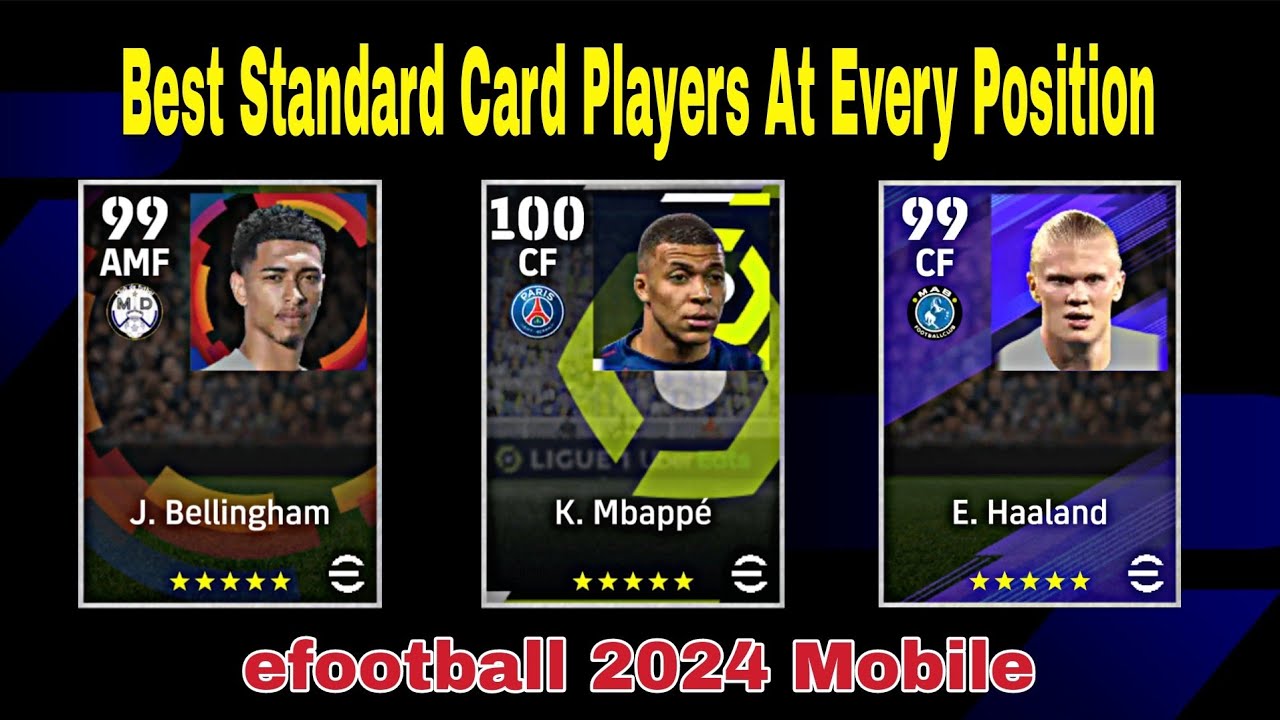 Efootball 2024 Best Standard Players In Efootball 2024 | v.3.3.0 Best ...