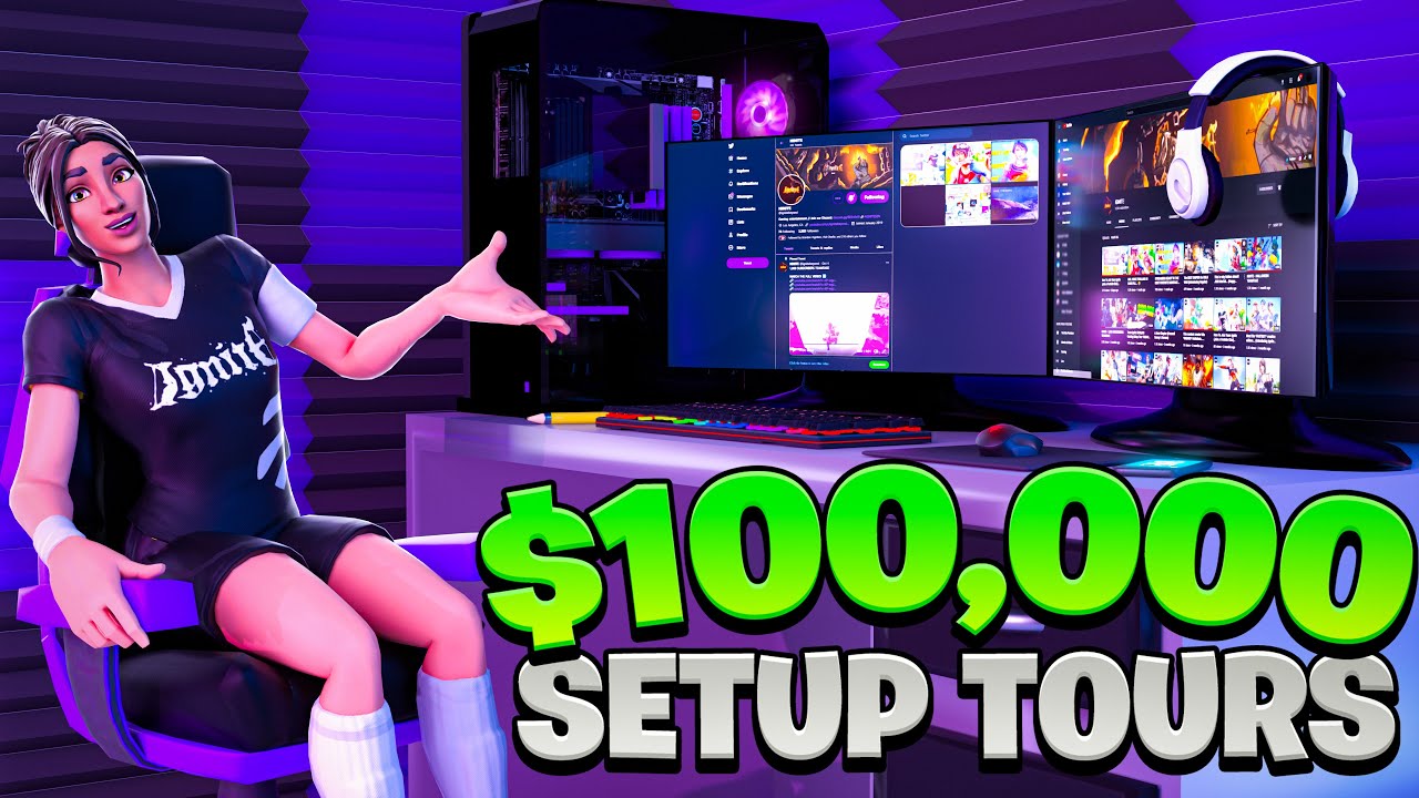 Team Ignite $100,000 Gaming Setup Tour *INSANE* (Part 3) - YouTube