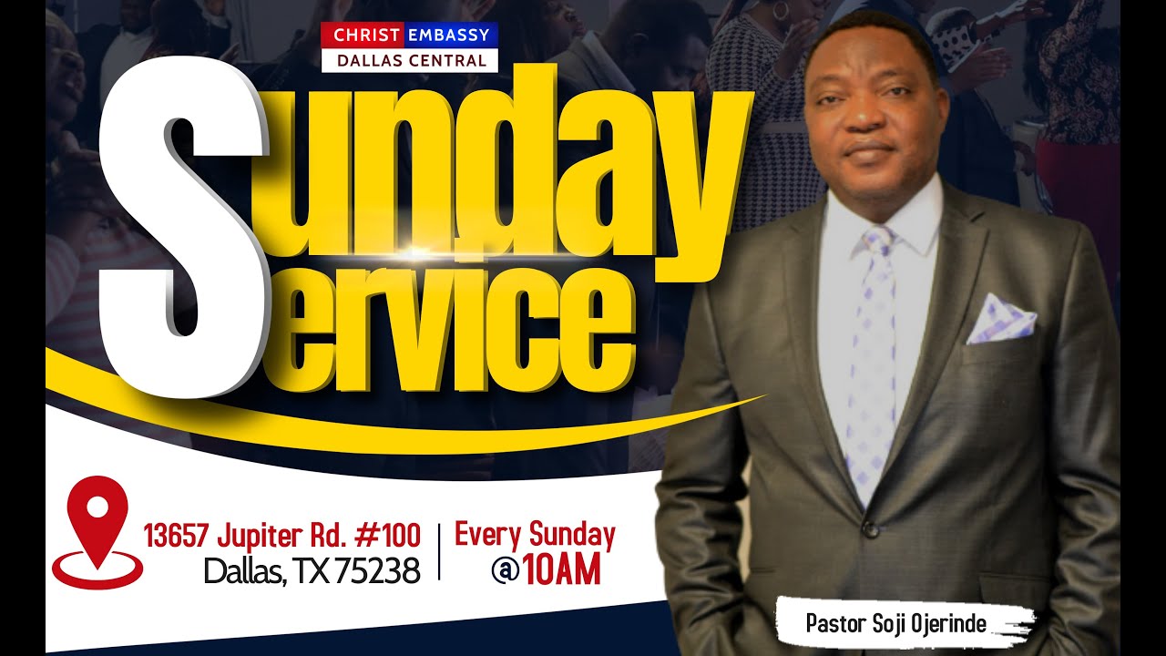 SUNDAY SERVICE WITH ESTEEMED PASTOR SOJI & PASTOR LAYO OJERINDE - YouTube