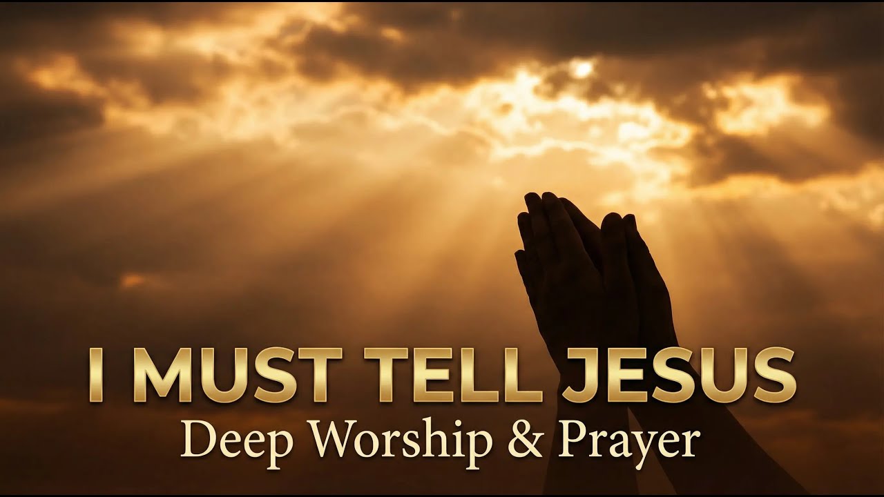I Must Tell Jesus - Scripture-Inspired Worship Lyrics - YouTube