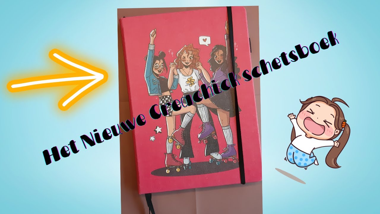 Het Nieuwe creachick schetsboek is uit. #schetsboek #tekenen - YouTube