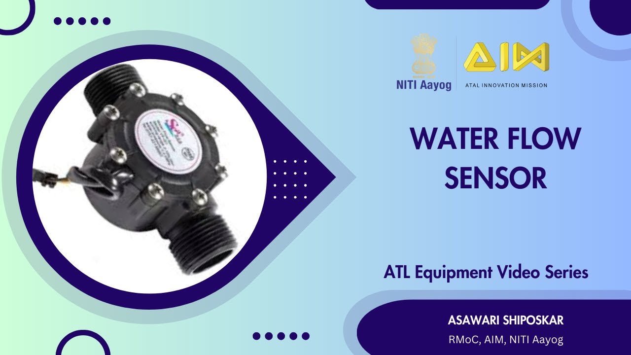 What is a water flow sensors || ATL Lab Equipment Series - YouTube